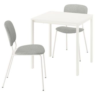IKEA VIHALS / VIHALS Tisch und 2 St&uuml;hle