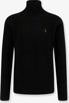 Ralph Lauren Wool and cashmere sweater with frontal logo - POLO RALPH LAUREN - gender_Man