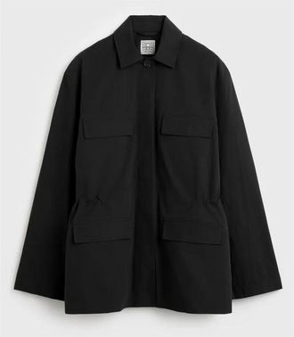 Toteme Femme, Vestes, Noir, Taille: 38 FR H26 Jacket