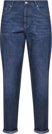 Brunello Cucinelli Homme, Jeans, Bleu, Taille: XL Iconic Fit Jeans