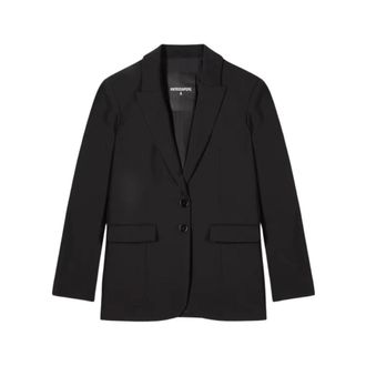 Patrizia Pepe Femme, Vestes, Noir, Taille: 42 FR Sartorial Blazer