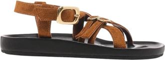 CLARIS VIROT Femme, Chaussures, Brun, Taille: 38 EU Claudette Sandales