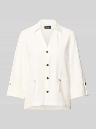 s.Oliver Black Label Regular Fit Kurzblazer mit Viskose-Anteil