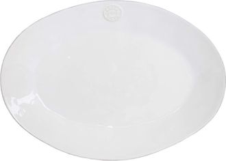 Costa Nova Bella Tavola Ovale Platte 40 cm NOVA Weiss