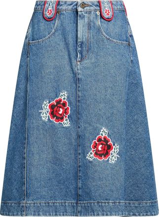 MOLLY GODDARD HOSEN & R&Ouml;CKE - Jeansr&ouml;cke auf YOOX.COM