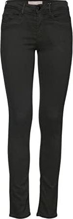 Ichi Erin IZARO Jeans, Noir (10001), 29W x 32L Femme