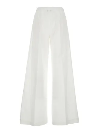 Antonelli Womens Trousers Cotton White