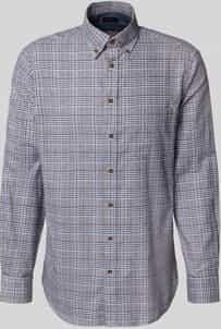 Christian Berg Freizeithemd mit Knopfleiste