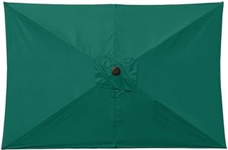 Generico Auvent de rechange pour parasol rectangulaire déporté - 2 x 3 m - Dessus de parasol déporté imperméable - Accessoires de jardin pour piscine, pelouse 