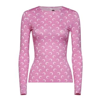 Marine Serre Damen, Oberteile, Rosa, MGr&ouml;&szlig;e