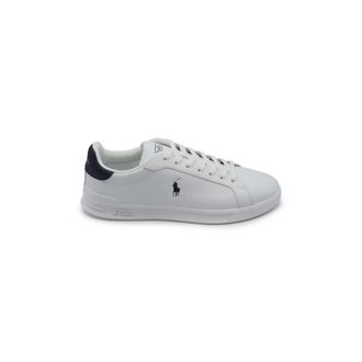Ralph Lauren White Pony Blue Sneakers - - Shoes - Herren - Wei&szlig; - 40 EU