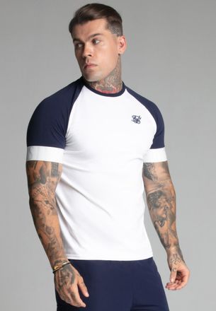 Siksilk Herren T-Shirt Weiß M