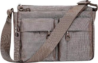 Mandarina Duck Md20 Umh&auml;ngetasche mit mehreren F&auml;chern - - Bags - Damen - Braun - ONE SIZE