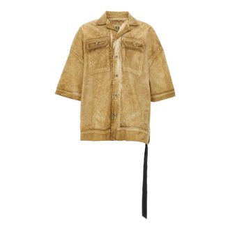 Rick Owens Magnum Tommy Shirt - - Shirts - Herren - Beige - S