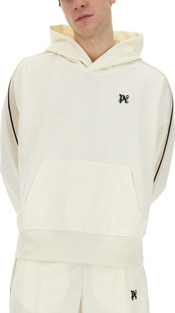 Palm Angels Monogram Sweatshirt - White