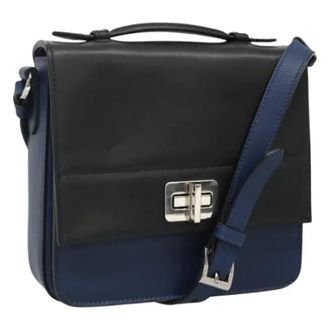 Prada Pre-owned Leder prada-taschen - - Pre-owned - Damen - Blau - ONE SIZE
