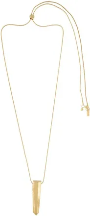 Dansk Copenhagen Collier Cube Ajustable - Femme - Accessoires - Jaune - Taille: ONE Size