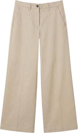 Nine In The Morning Femme, Pantalons, Beige, Taille: W28 Wide Pantalons