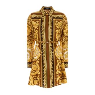 Versace Femme, Robes, Multicolore, Taille: 36 FR Abito