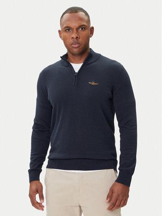 Aeronautica Aeronautica Militare Pullover 252MA1578UL00506 Dunkelblau Regular Fit