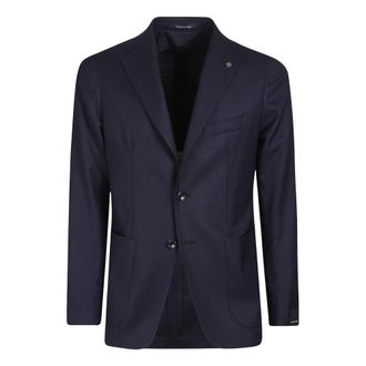 Tagliatore Montecarlo Jacket - - Suits - Herren - Blau - M