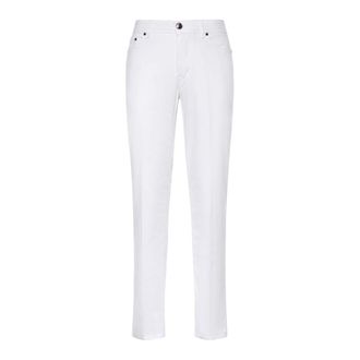 Sartorio Napoli Homme, Jeans, Blanc, Taille: W32 Jeans Slim-fit