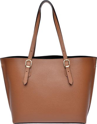 Isabella Rhea Braun Rindsledertasche