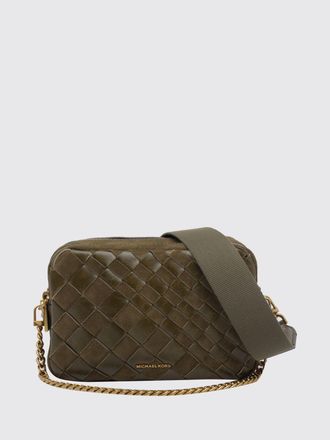 Michael Kors Mini-Kameratasche Bryant aus geflochtenem Veloursleder