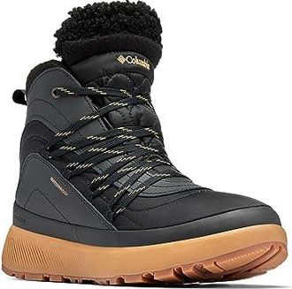 Columbia Red Hills Omni-Heat Bottes de neige pour femme, 2024 Noir/Sahara, 38 EU