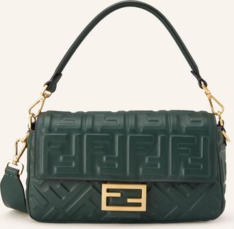 Fendi Schultertasche Baguette Medium gruen