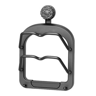 Generico Wandmontiertes, 2-st&ouml;ckig, Organizer, einfache K&uuml;chenaufbewahrungsl&ouml;sung f&uuml;r Arbeitsplatte, Schrankt&uuml;r, K&uuml;chenpfannen