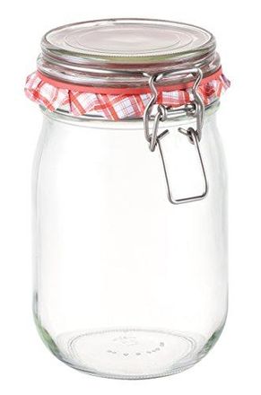 Tescoma Einkochglas mit Bügelverschluss TESCOMA DELLA CASA 1000 ml, Durchsichtig