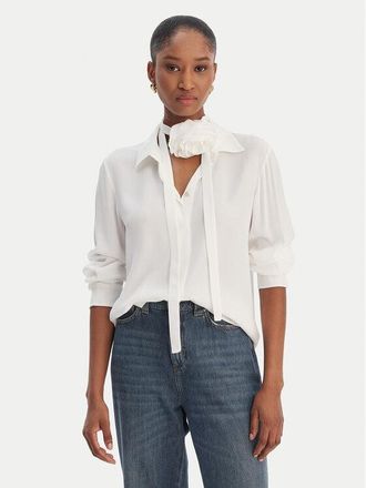 Marella Hemd Calca 2613111061 Wei&szlig; Regular Fit