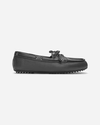 Arket Bootsschuh Aus Leder -Grau