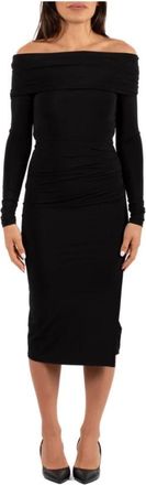 Max Mara Femme, Robes, Noir, Taille: 40 FR Robe Élégante Collection Studio