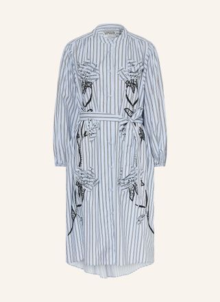 Essentiel Kleid Jemine Mit Schmucksteinen blau