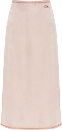 Diesel Femme, Jupes, Rose, Taille: 32 FR Midi Skirt