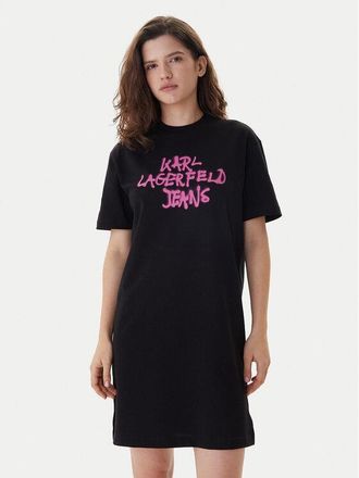 Karl Lagerfeld Kleid f&uuml;r den Alltag B1W13043 Schwarz Regular Fit