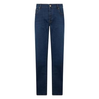 Moorer Herren, Jeans, Blau, LGr&ouml;&szlig;e
