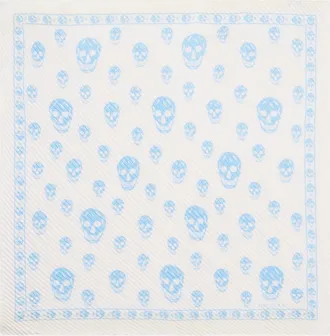 Alexander McQueen Foulard Skull en soie