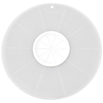 Zenker Fackelmann 43413 Spray Protector for Mixing Bowl 30 cm,Weiß