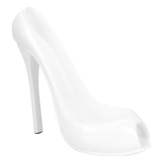 Happyyami TOVINANNA High Heel Weinflaschenhalter aus Kunstharz Elegantes Weinregal In High Heel Schuh Form Kompakter Weinflaschenhalter f&uuml;r K&uuml;che Bar und Wohnra