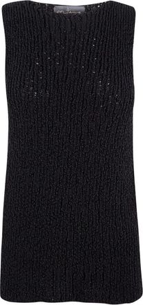 Cortana Femme, Tops, Bleu, Taille: 40 FR Haut Tricot Sans Manches