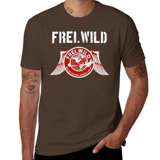 Generic Frei.Wild WDSWL Retro T-shirt pour homme, Style caf&eacute; fonc&eacute;, 6XL