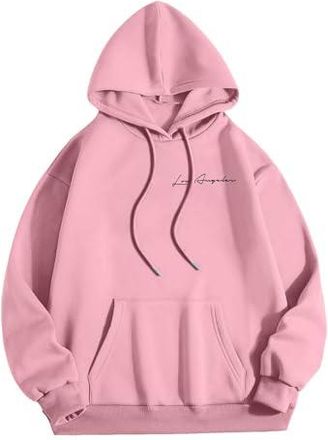 Generico Sweat-shirt &agrave; capuche pour homme, avec inscription &laquo; Unicolor &raquo;, manches longues, veste de transition, v&ecirc;tement de sport, pull dhiver tendance pour ho