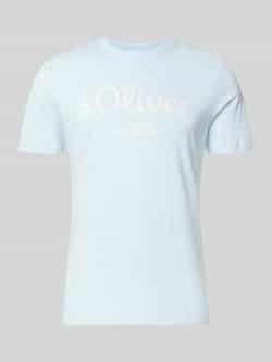 s.Oliver Red Label Regular Fit T-Shirt aus reiner Baumwolle