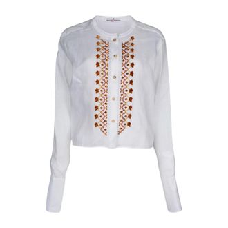 Ermanno Scervino Damen, Blusen & Hemden, Wei&szlig;, 2XSGr&ouml;&szlig;e