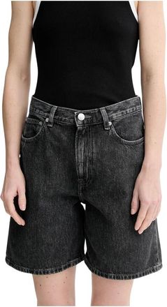Sams&oslash;e & Sams&oslash;e Femme, Shorts, Gris, Taille: W27 Denim Shorts