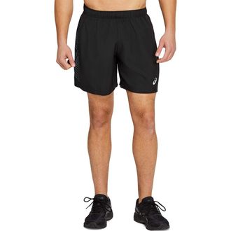 Asics Icon Herren-Shorts, Performance Black/Carrier Grey, Gr&ouml;&szlig;e M