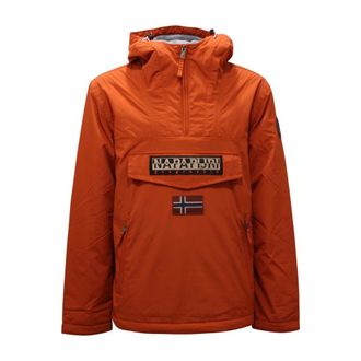 Napapijri Orange Rainforest Pocket Jacke - - Jackets - Herren - Orange - S